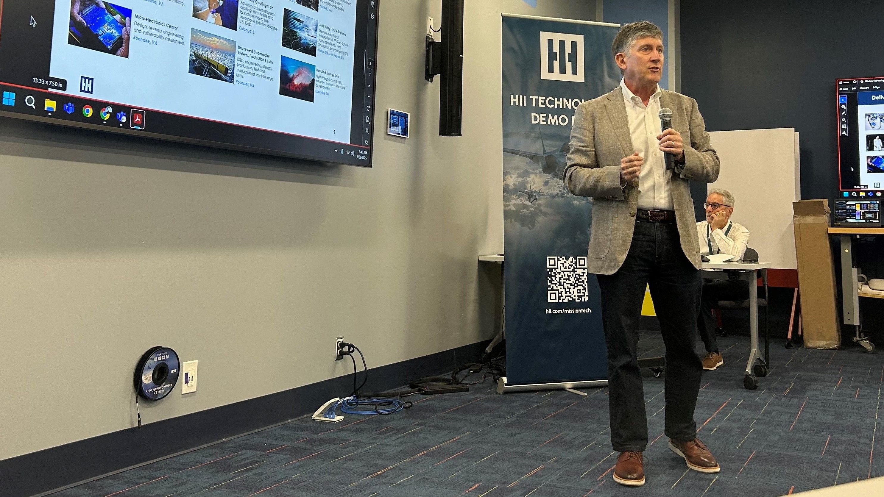 Colonel Thanks HII for Technology Demo Day at Wright-Patterson Air ...